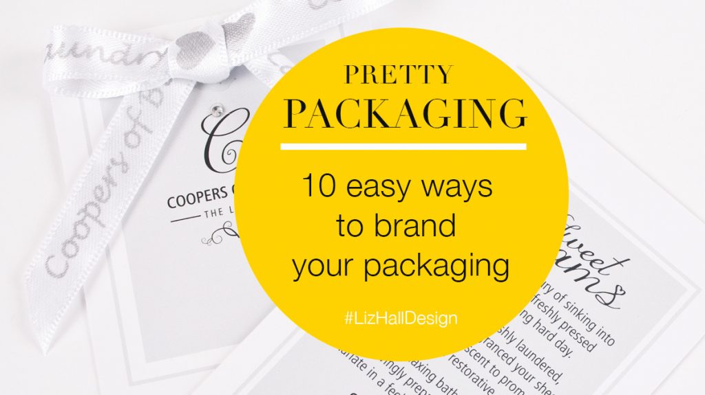 Pretty packaging – 10 easy ways to brand your packaging – Liz Hall ...